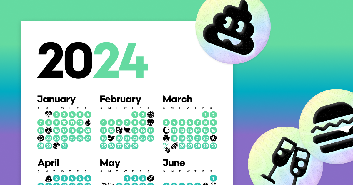 Unicalendar 2024 | Everyone's Favorite Emoji Calendar™